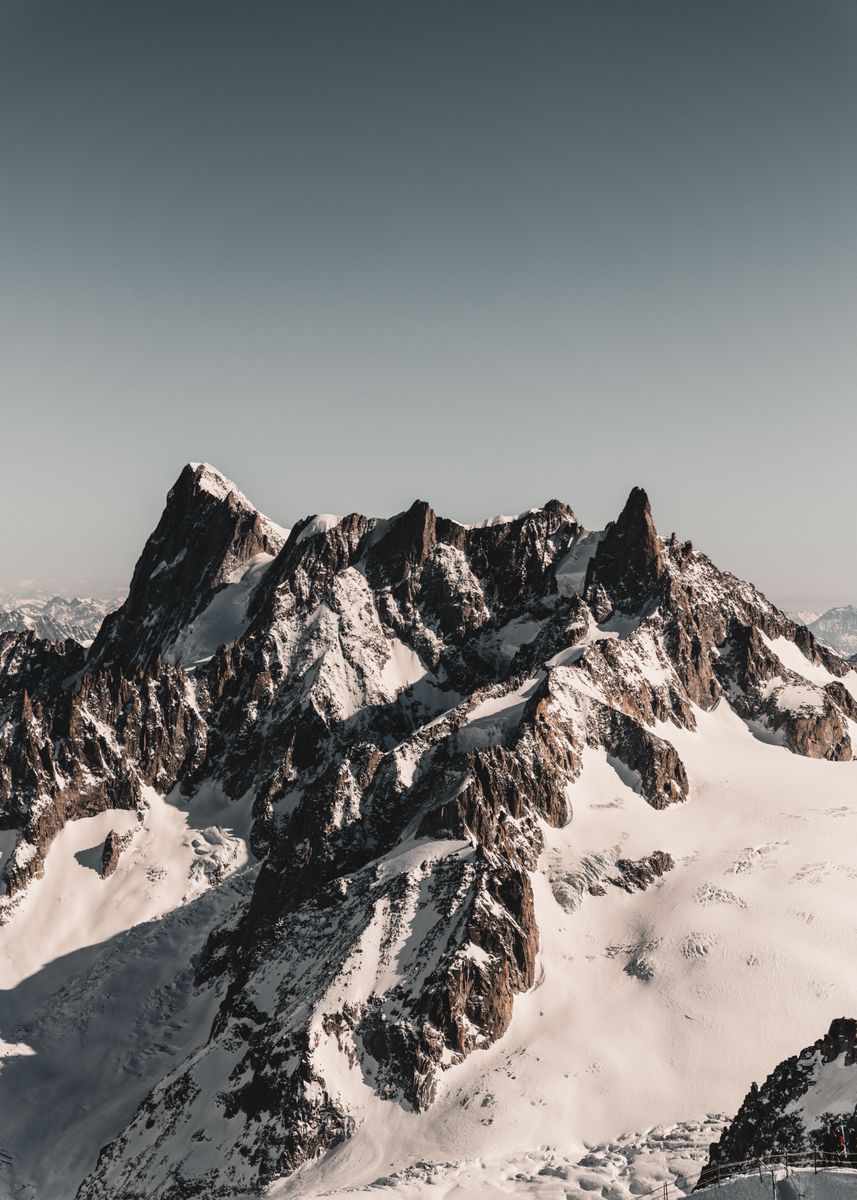 'French Alps' Poster, picture, metal print, paint by Art4Mynd | Displate