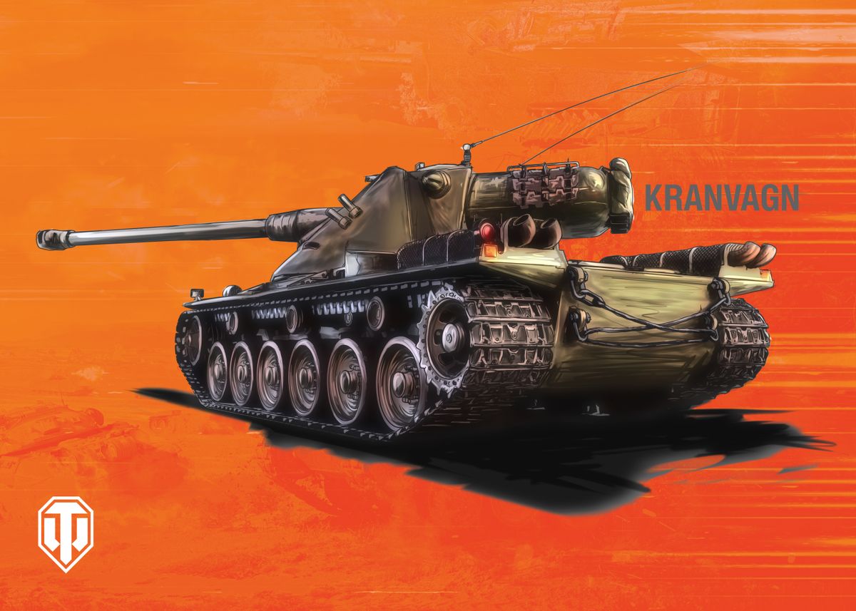 'Kranvagn' Poster by World of Tanks | Displate