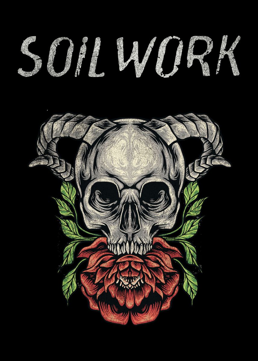 'Underground Soilwork metal' Poster, picture, metal print, paint by ...