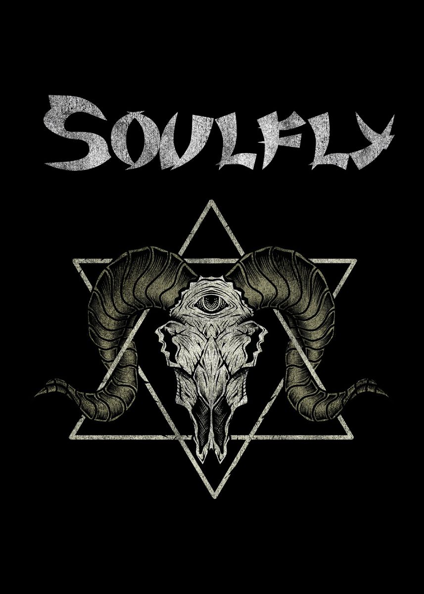 'Heavy Metal Soulfly' Poster, picture, metal print, paint by saputra ...