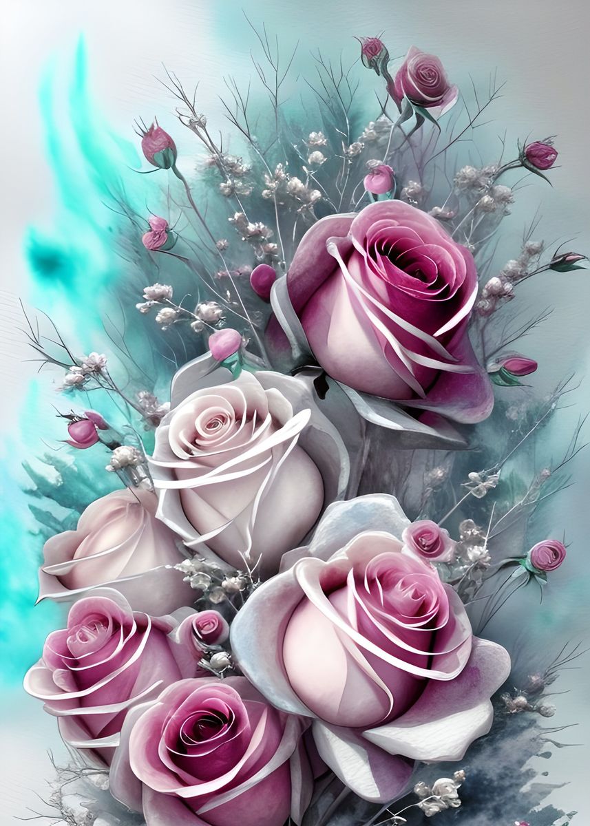 Winter Rose Wallpaper