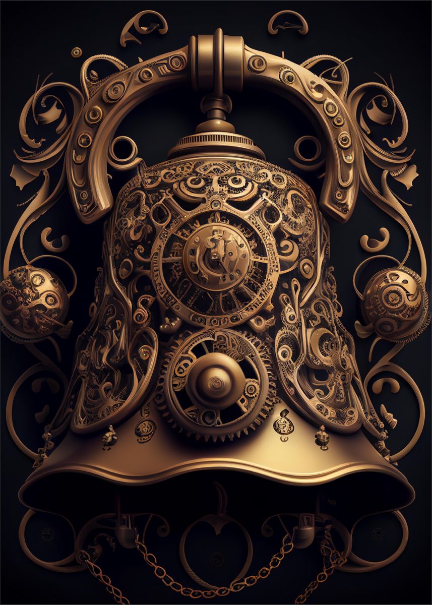 'Bell' Poster, picture, metal print, paint by Media Editing | Displate