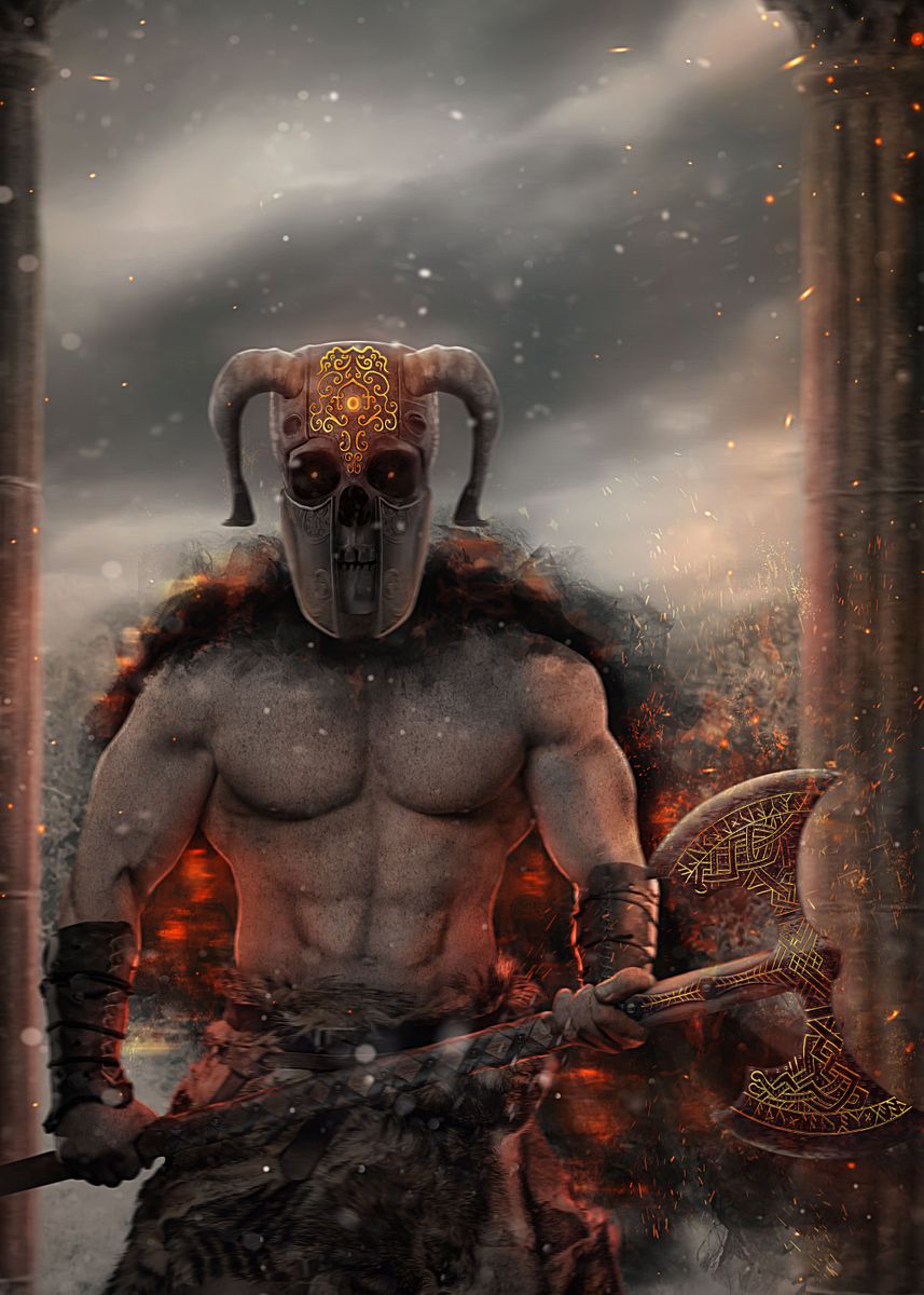 'The medieval Guard' Poster, picture, metal print, paint by Ozan Psd ...