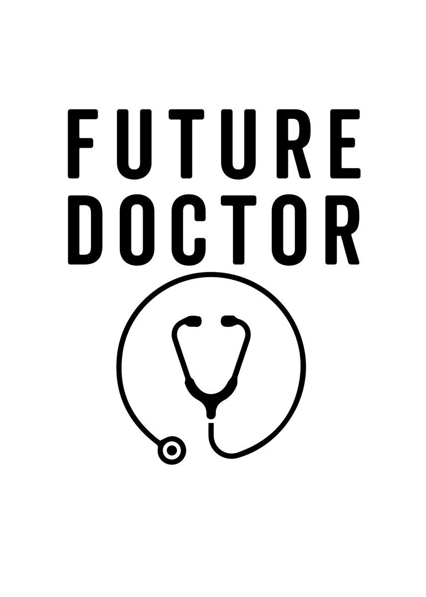 'Future Doctor' Poster, picture, metal print, paint by Francois ...