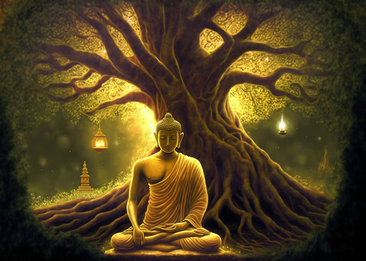 'A Moment of Enlightenment' Poster by PRANIT BANSODE | Displate