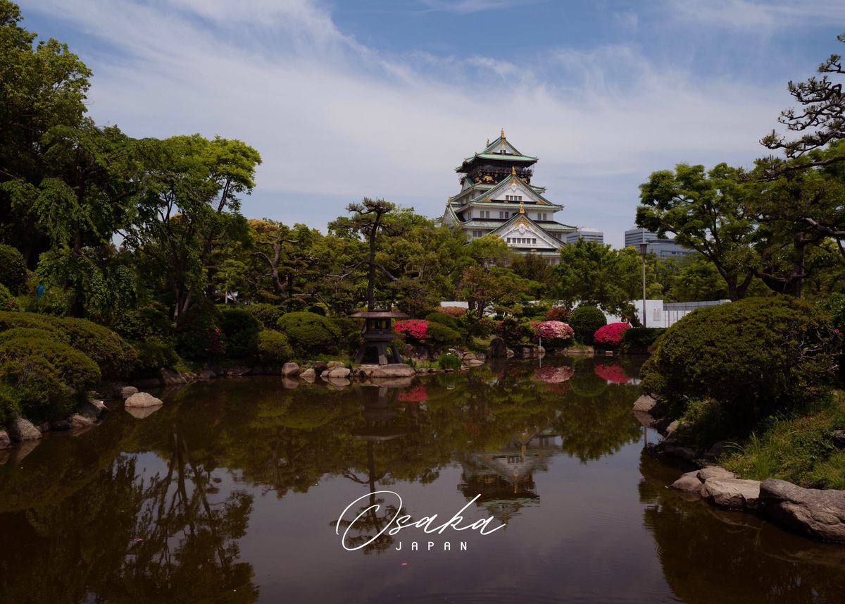 'Osaka ' Poster by Travel Addict | Displate