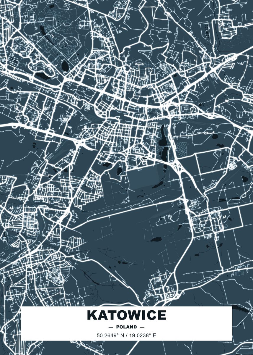 'Katowice' Poster by Bo Kev | Displate