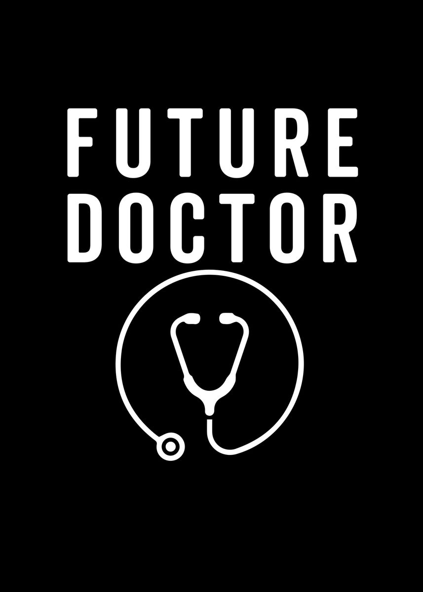 'Future Doctor' Poster, picture, metal print, paint by Francois ...