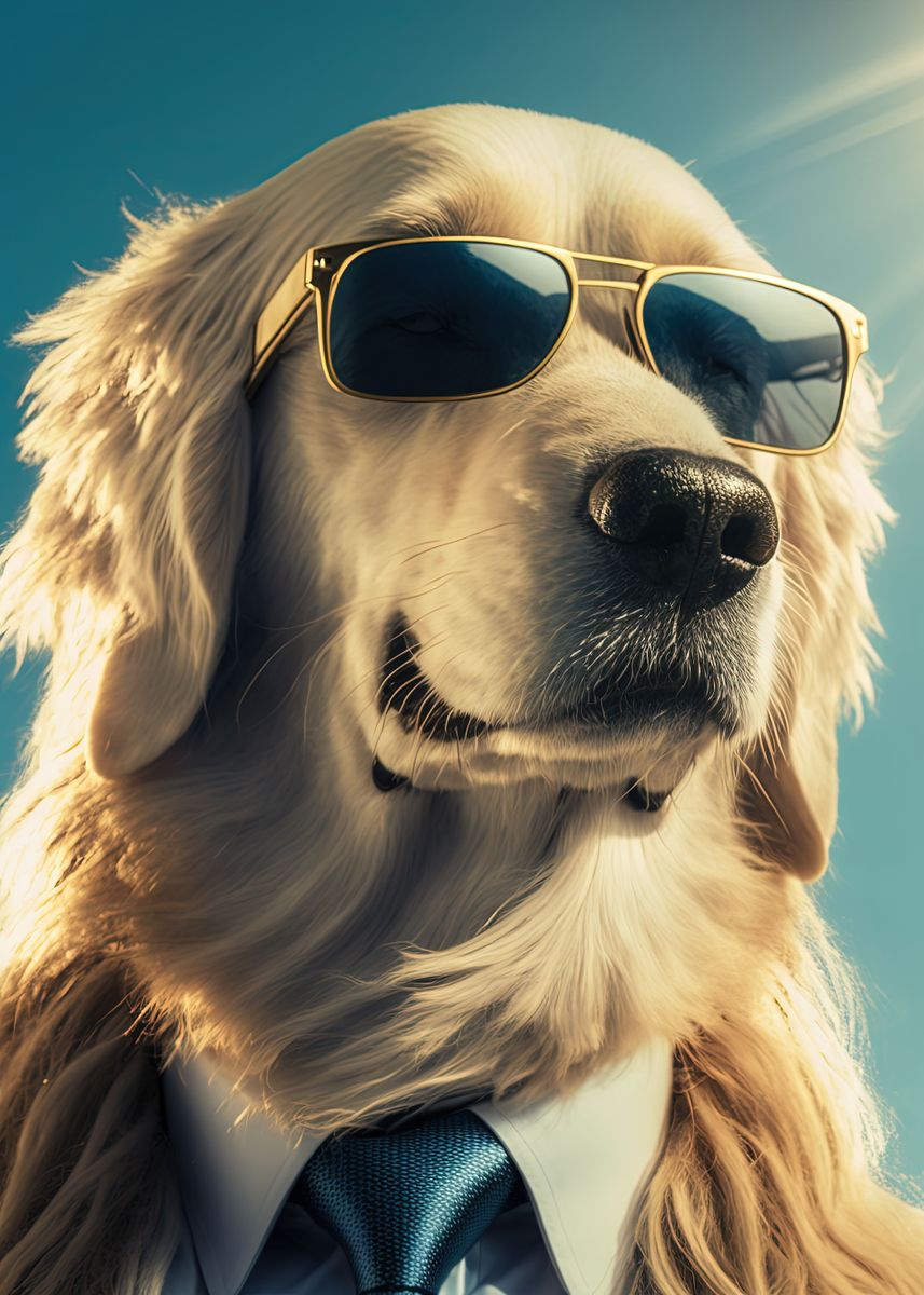 'Special Agent Dawg' Poster, picture, metal print, paint by Youwantit ...