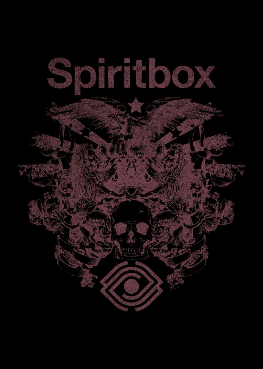 'spiritbox spiritbox' Poster, picture, metal print, paint by bagus ...