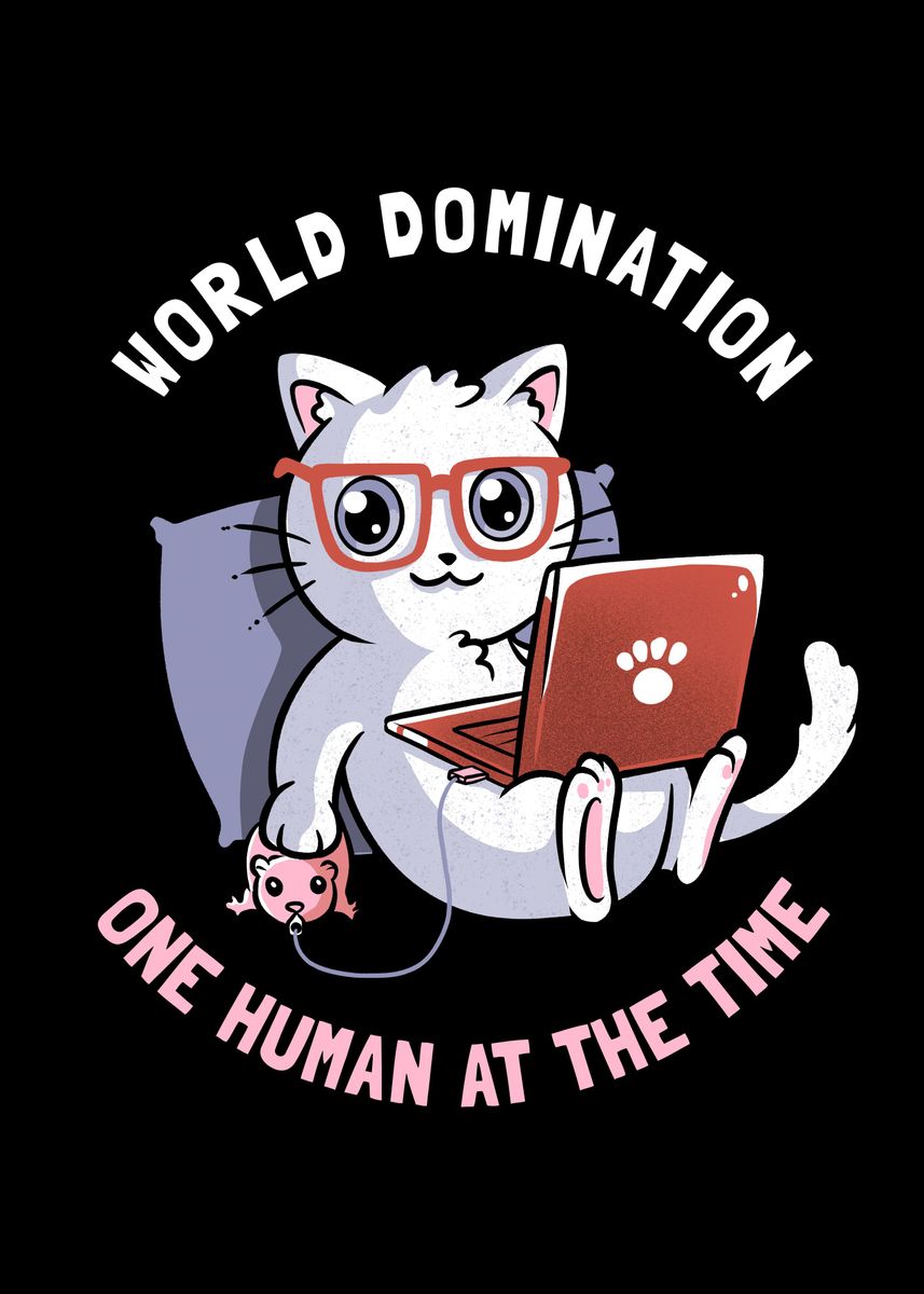 'World Domination' Poster, picture, metal print, paint by Tobias ...