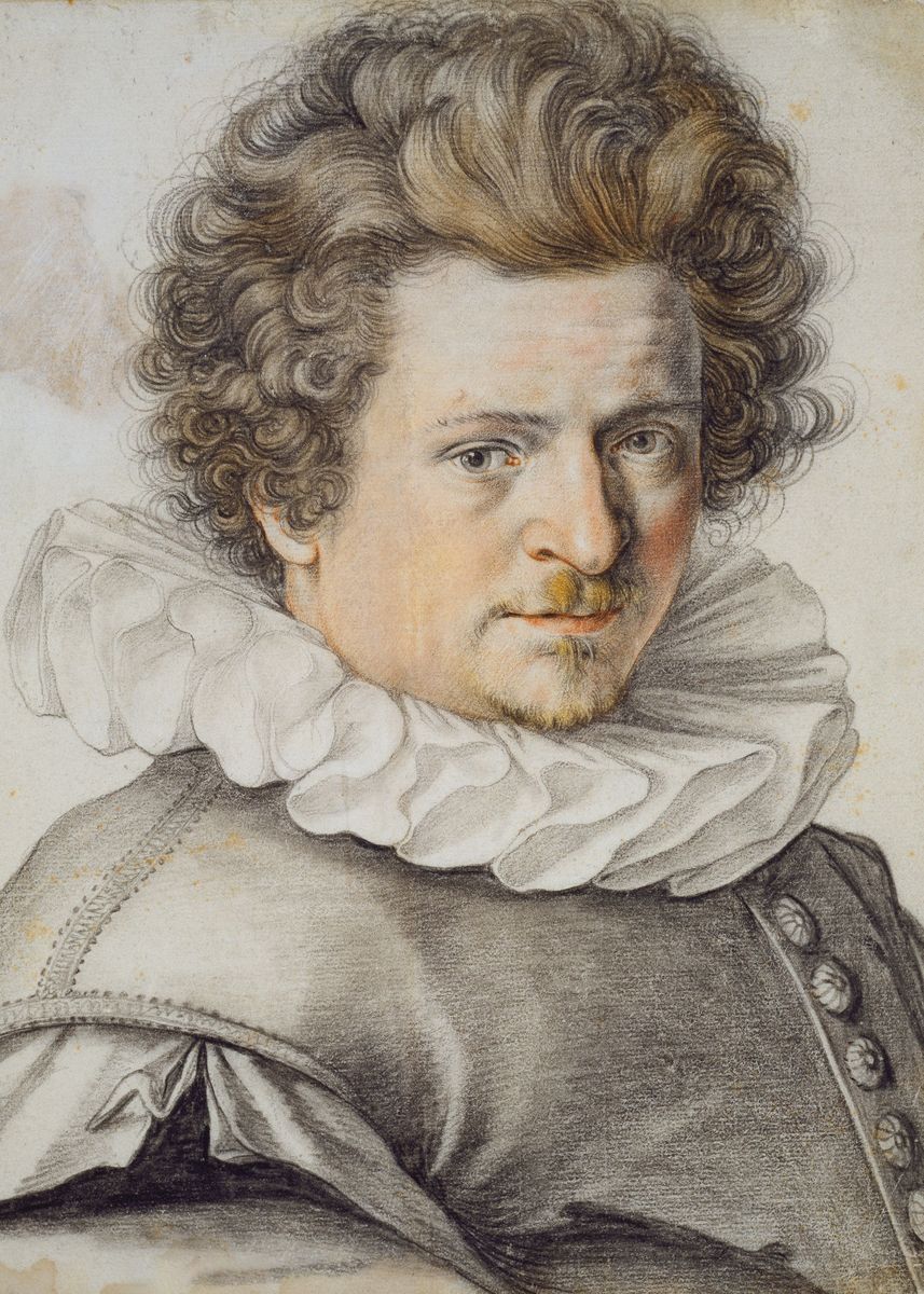 'Portrait of Gillis ' Poster, picture, metal print, paint by tony4urban ...