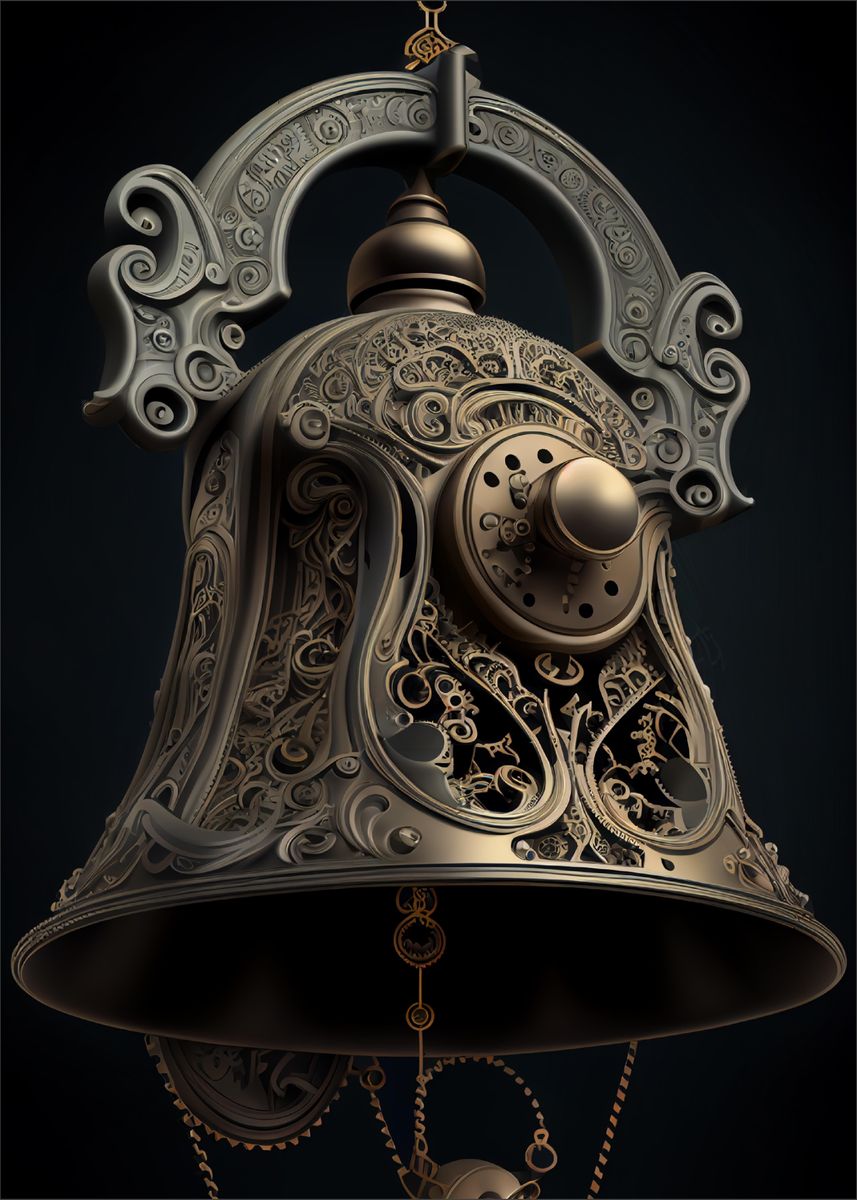 'Bell' Poster, picture, metal print, paint by Media Editing | Displate