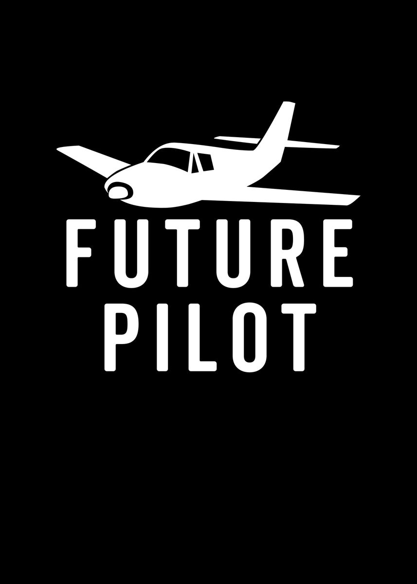 'Future Pilot' Poster, picture, metal print, paint by Francois ...