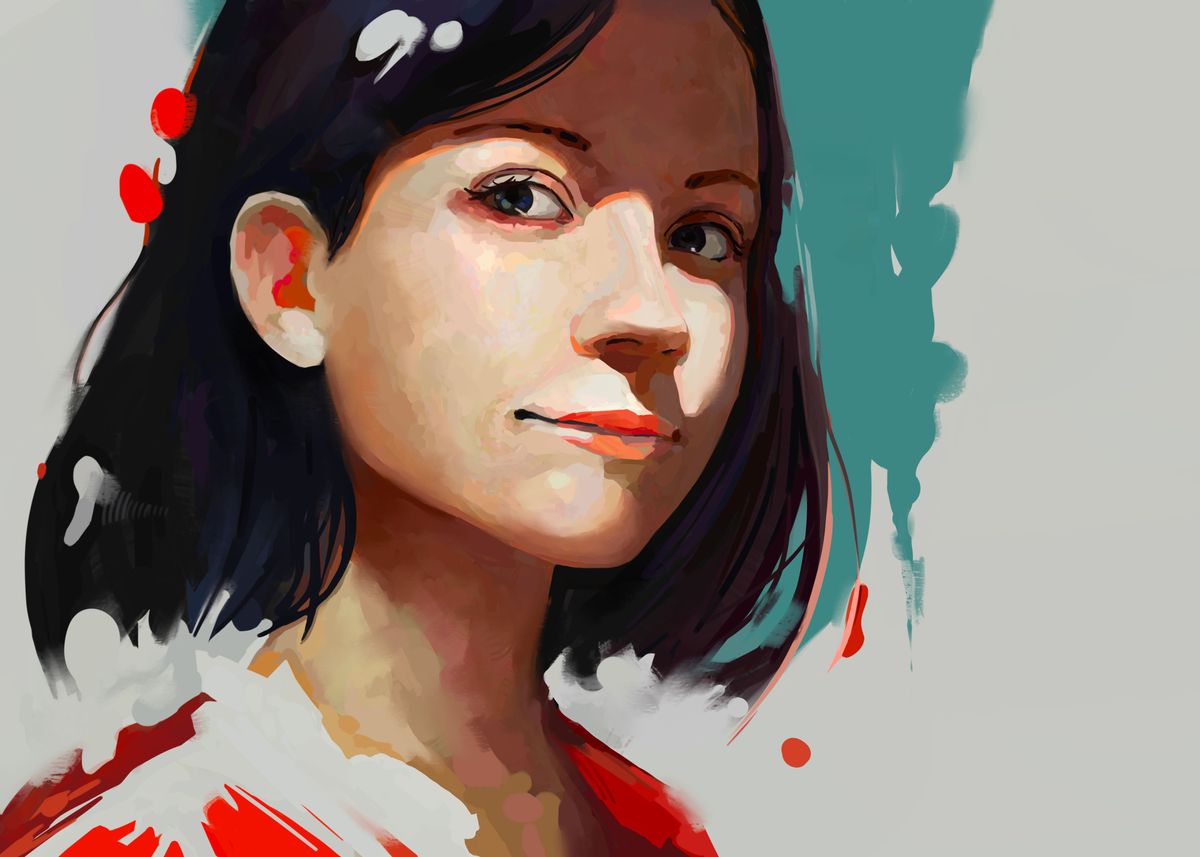 'Kara' Poster by Amarant Coral | Displate