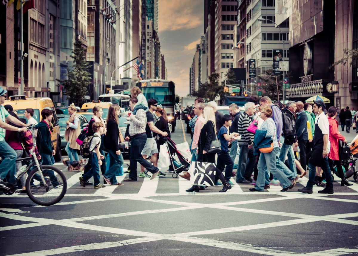 'Crowd' Poster by Helinton Andruchechen | Displate