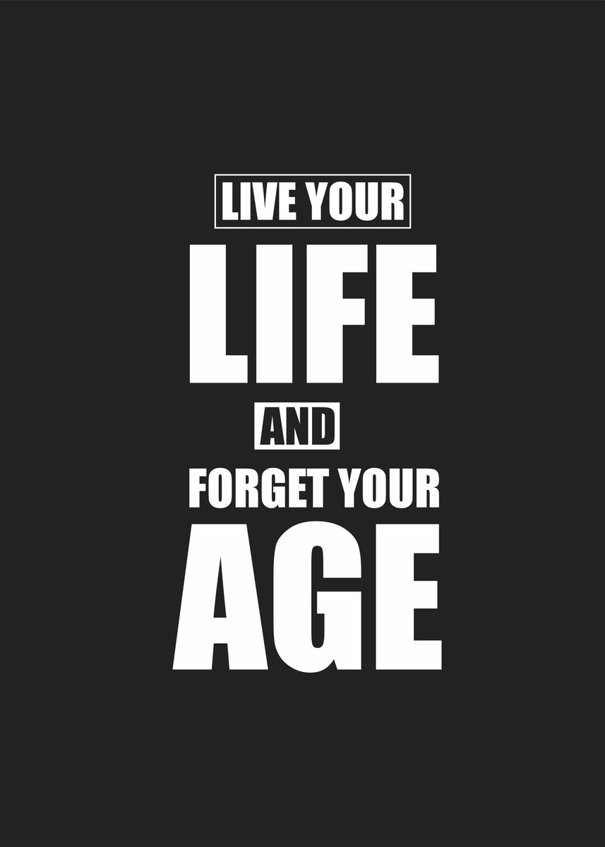 'live life' Poster, picture, metal print, paint by Ratna Mutia Dewi ...