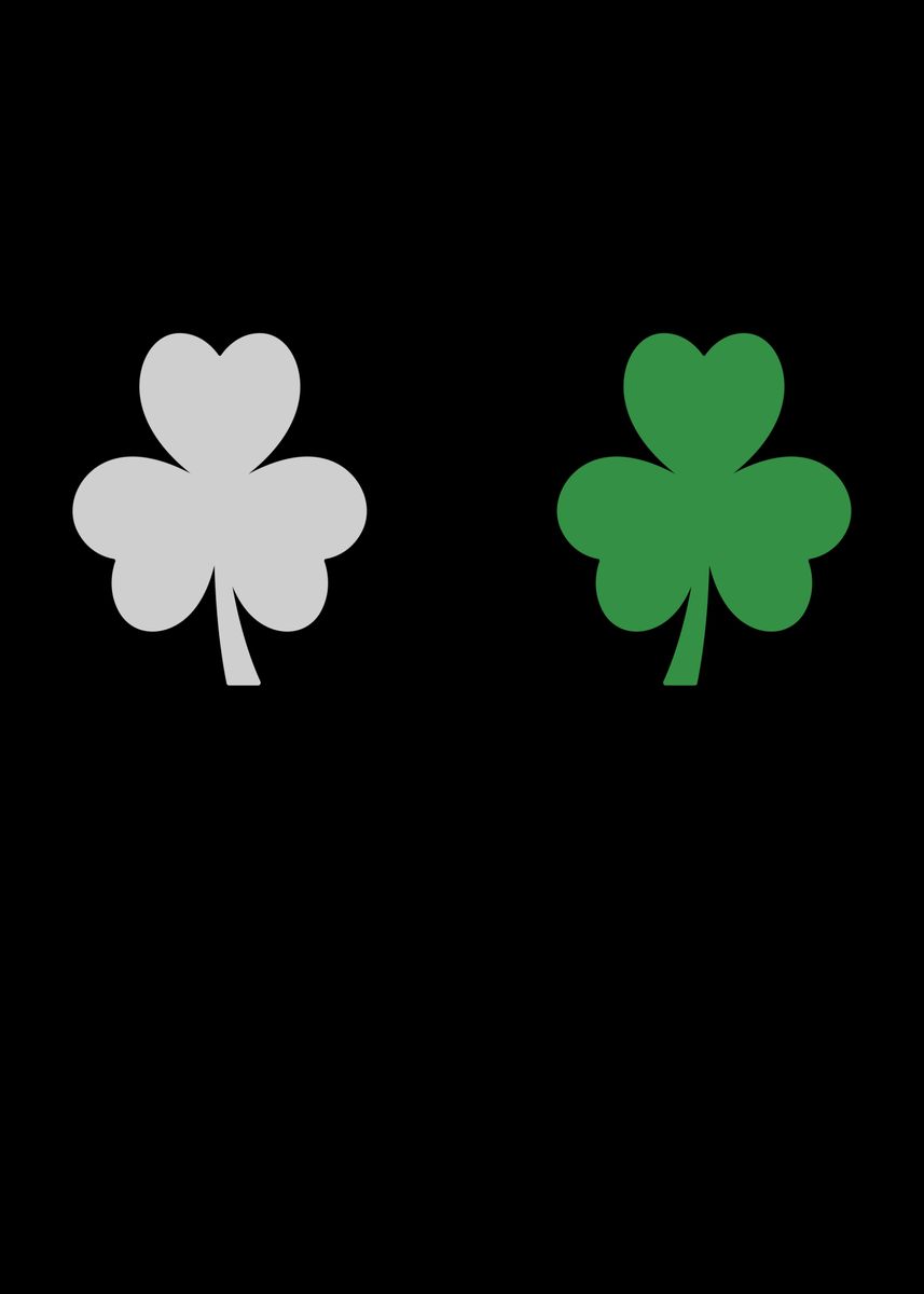 'Shamrock St Patricks Day' Poster by Mooon | Displate