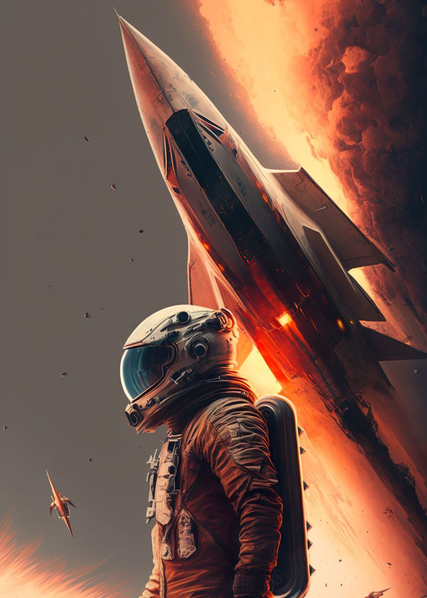 'The Final Frontier' Poster, picture, metal print, paint by TESSERACT ...