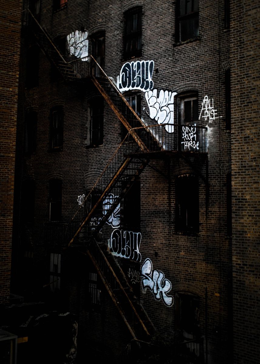 'Graffiti Street Art' Poster by Color My Wall | Displate