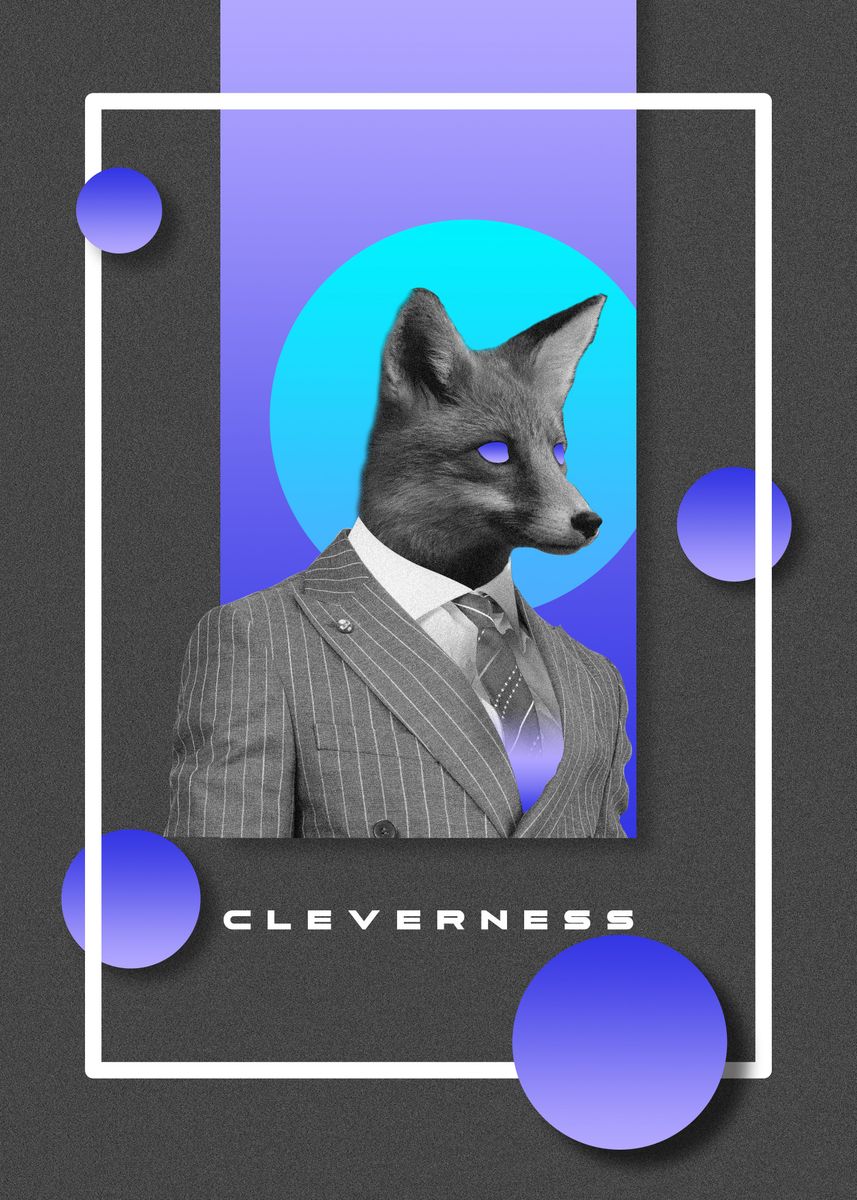 'Symbol of Cleverness' Poster, picture, metal print, paint by Adiodec ...