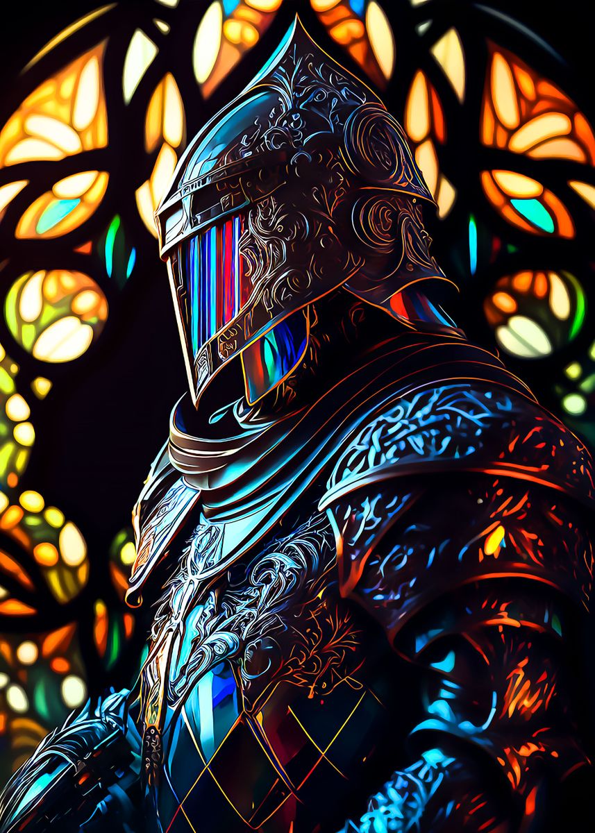 'Warrior Armor' Poster, picture, metal print, paint by acker ranie ...