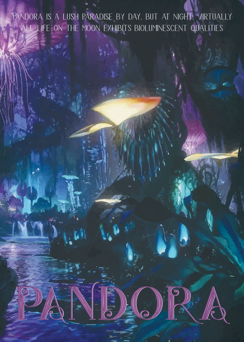 'Pandora' Poster, picture, metal print, paint by ECLECTICimprint | Displate