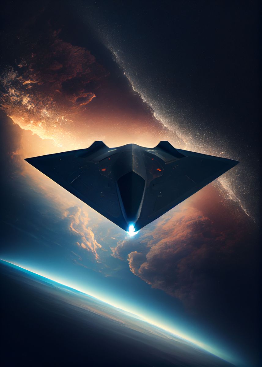 'The Secret Weapon of Space' Poster, picture, metal print, paint by mcmtdesigns | Displate