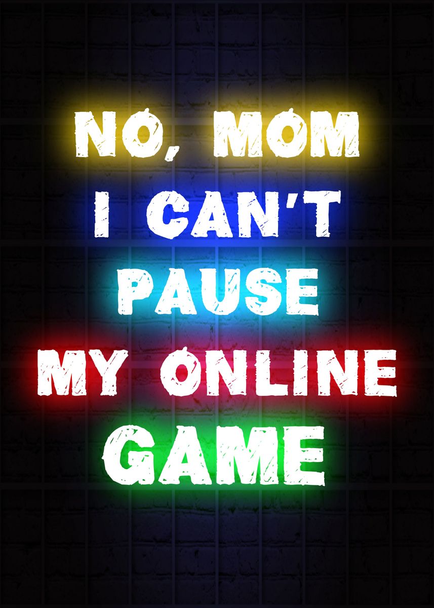 'Game inspirational ' Poster, picture, metal print, paint by pus meong ...