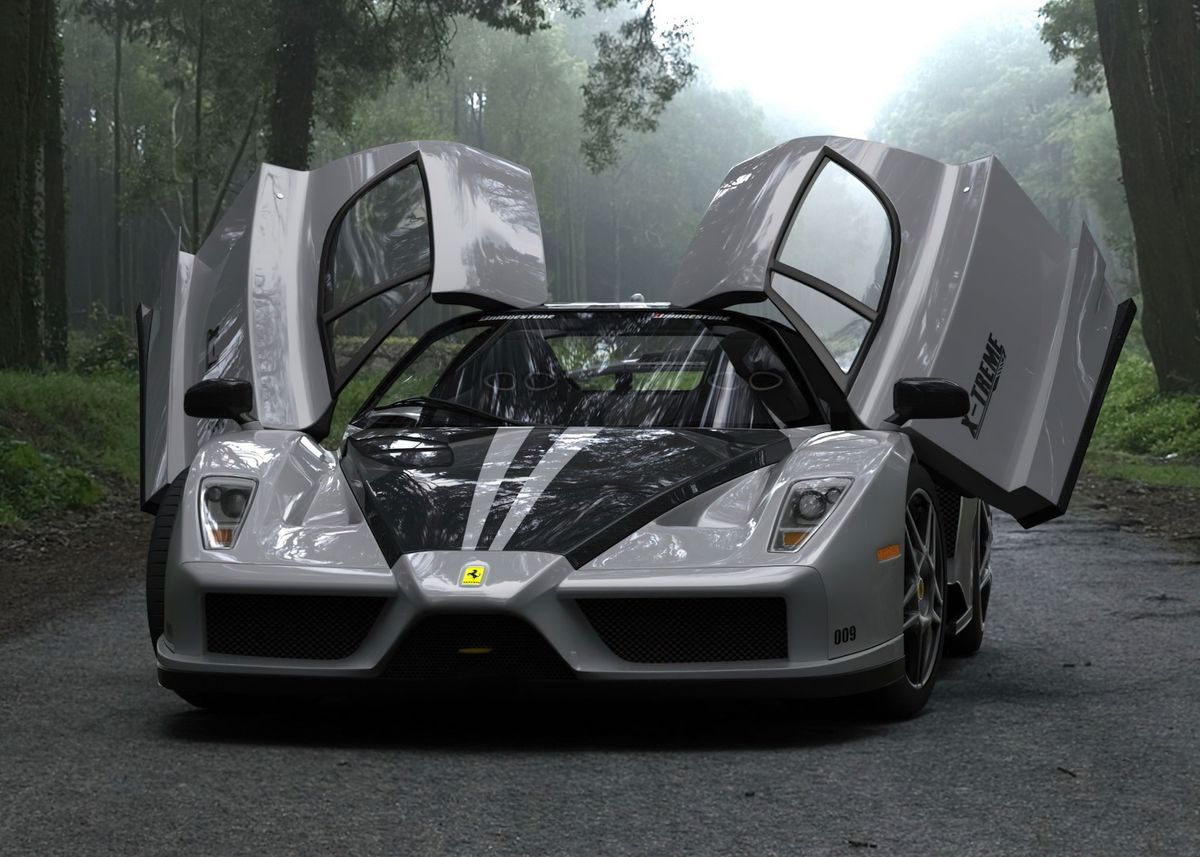 'Ferrari Hyper Car' Poster by Richard Art | Displate