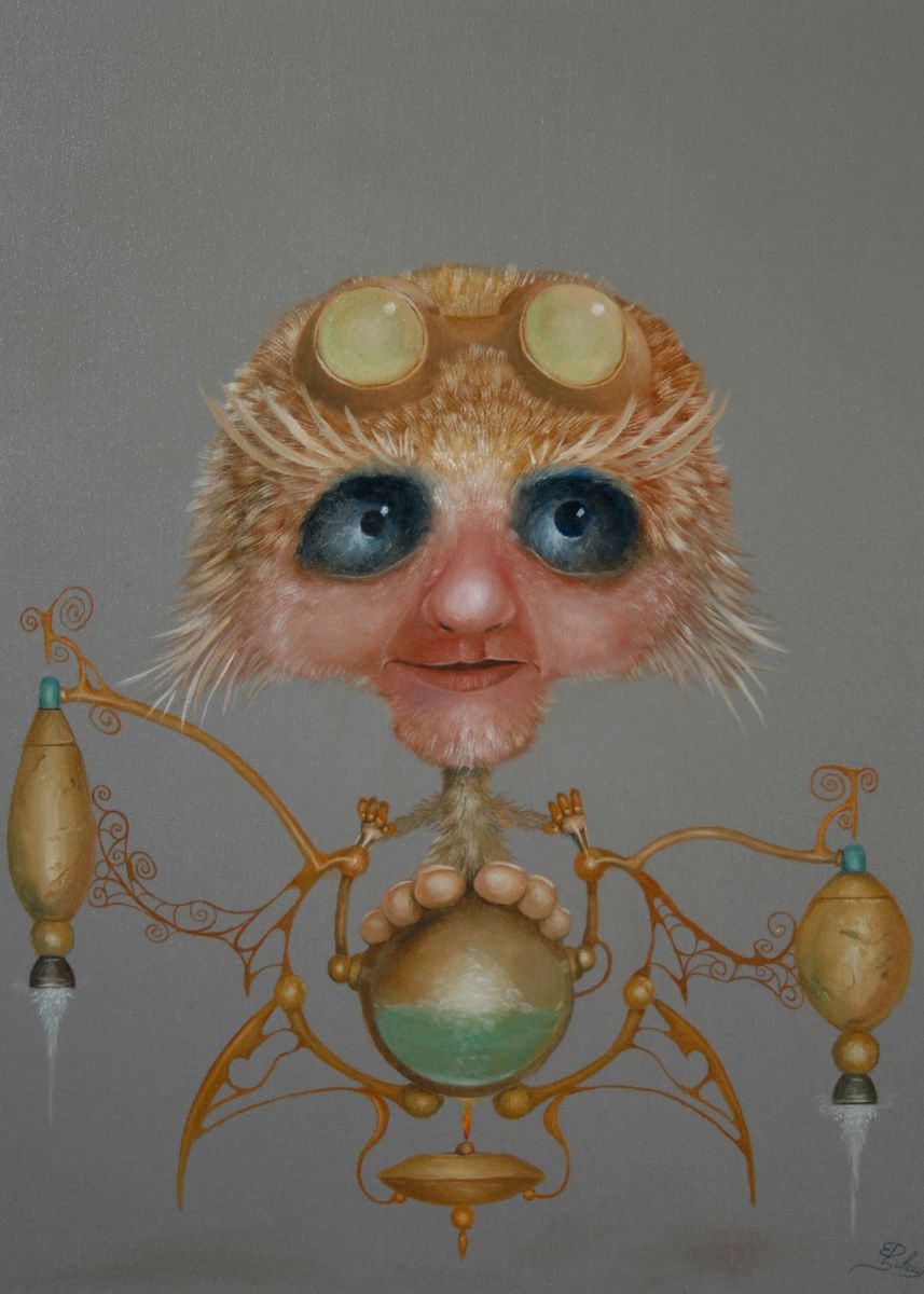 'Elevating' Poster, picture, metal print, paint by Ed Schaap | Displate