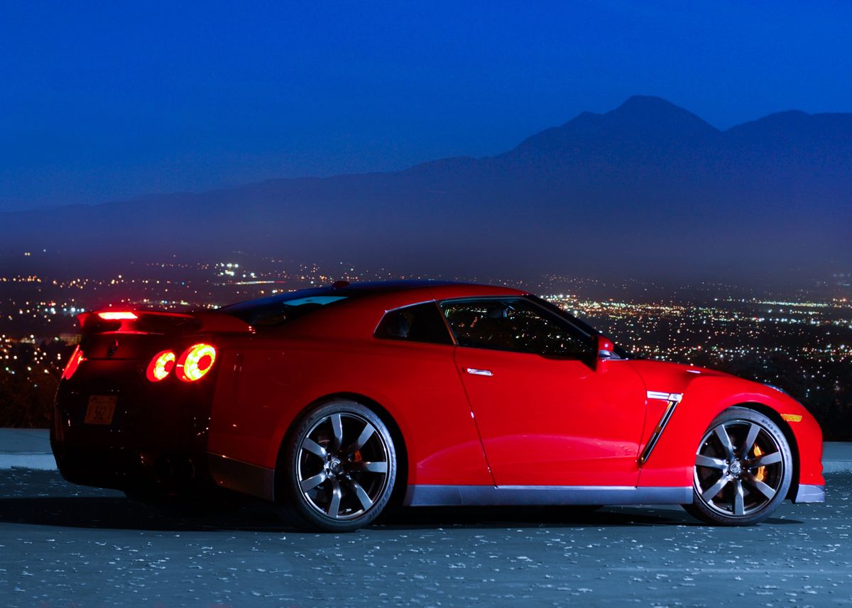 'Nissan GTR 35' Poster by Spot Cars | Displate