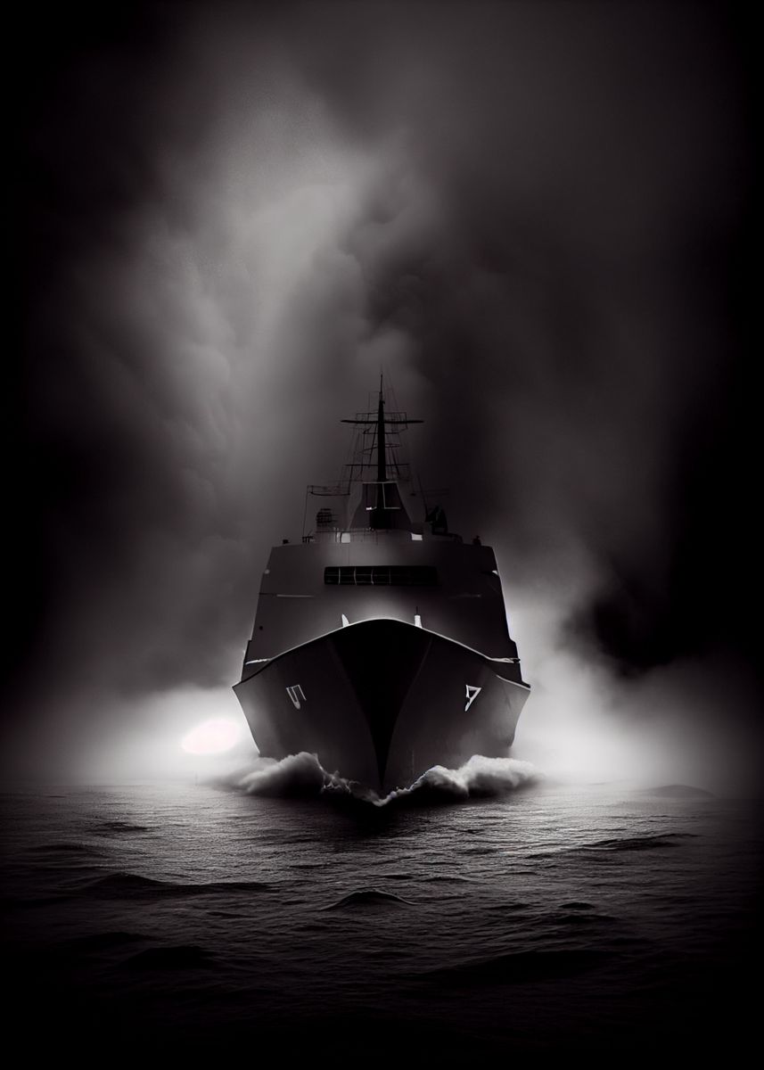 'Silent but Deadly Ship' Poster by mcmtdesigns | Displate