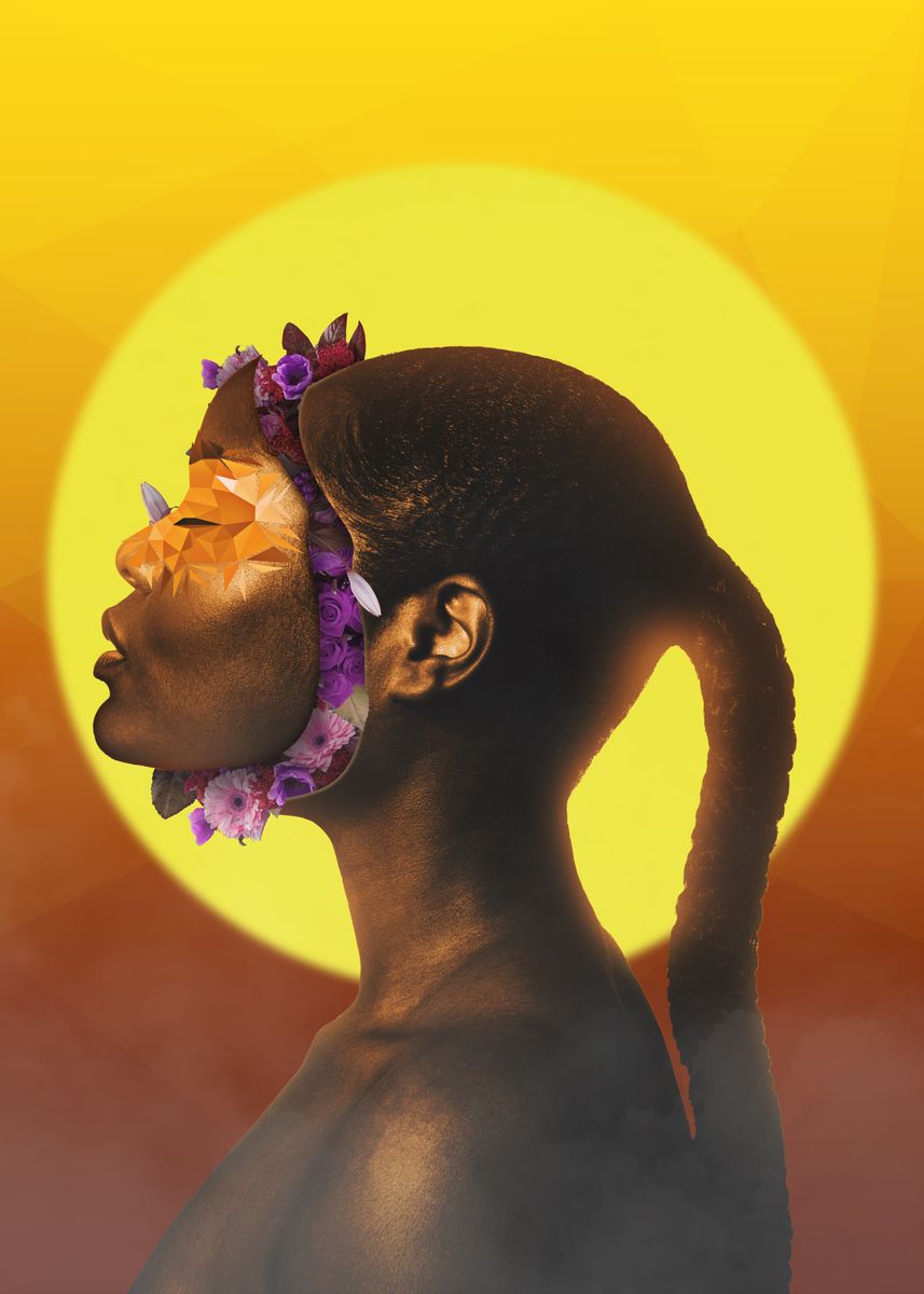 'Peace portrait' Poster, picture, metal print, paint by Jackson Lester ...