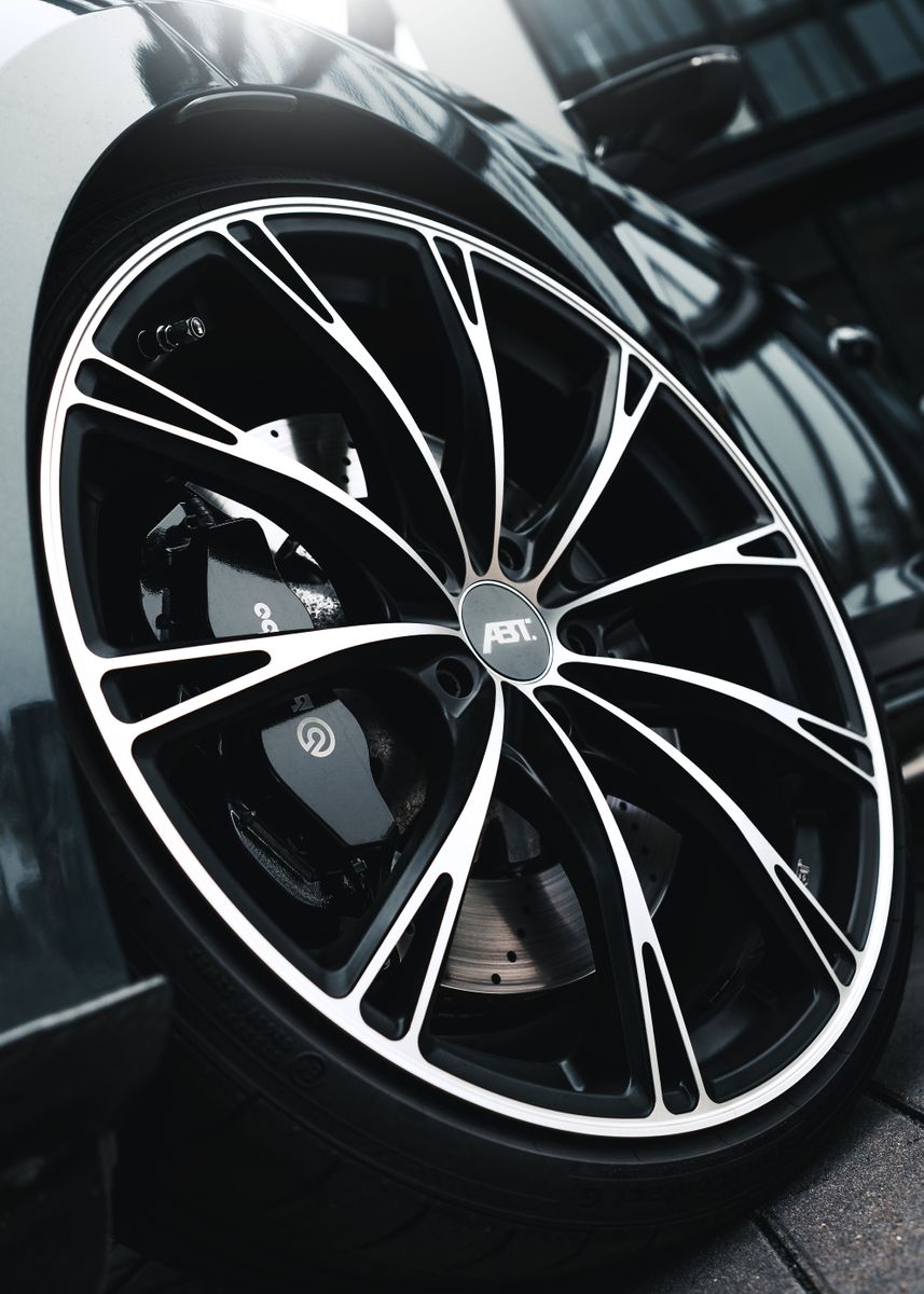 'ABT GR Wheel V1' Poster, picture, metal print, paint by DM Photography ...