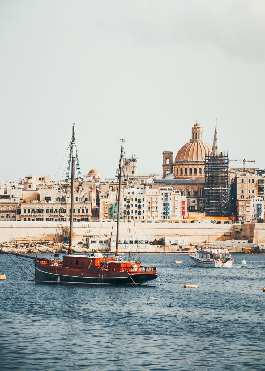 'Valletta' Poster, picture, metal print, paint by Conceptual ...