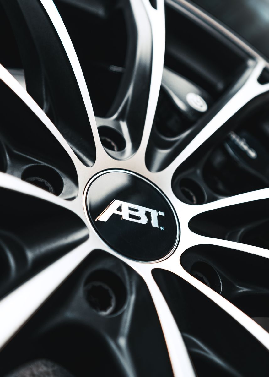 'ABT GR Wheel V2' Poster, picture, metal print, paint by DM Photography ...