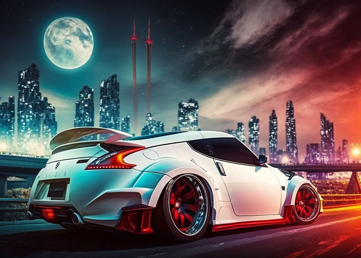 'Nissan 370Z Nismo' Poster by Zukato | Displate