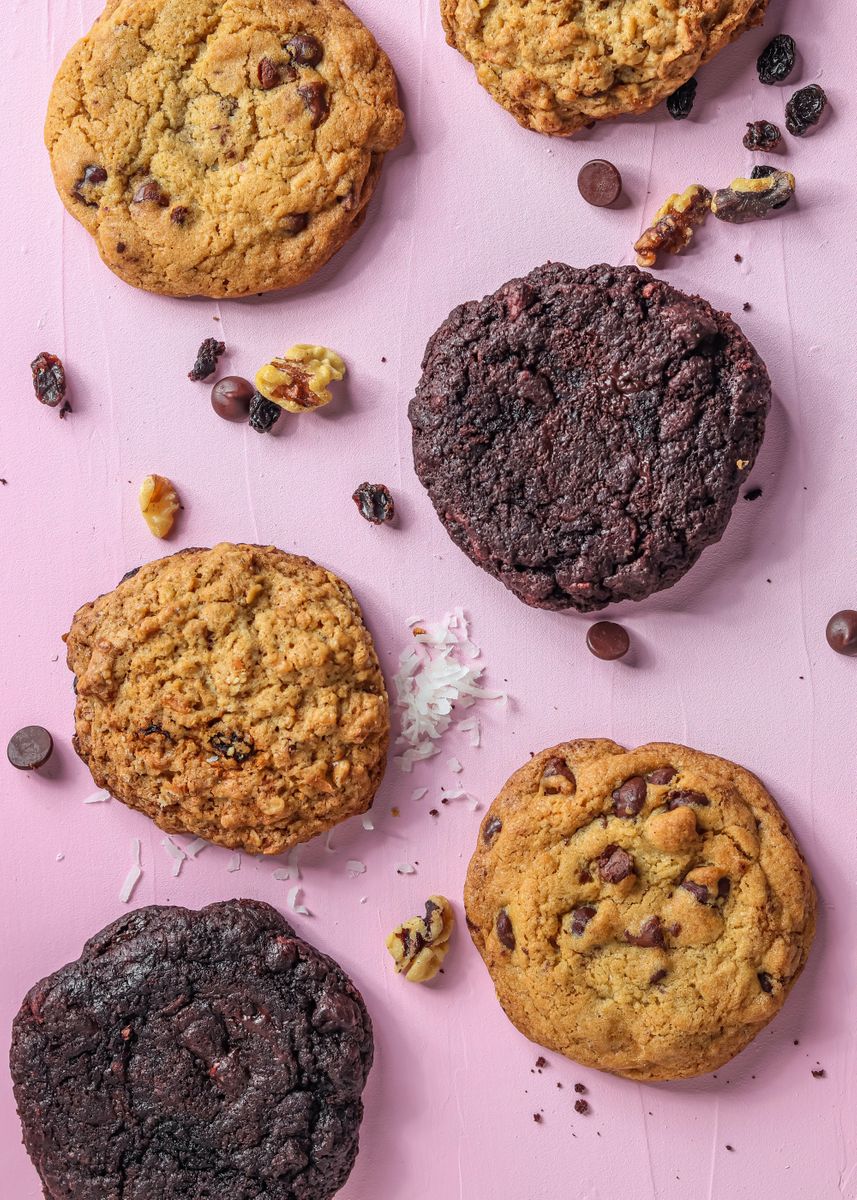 'Chocolate and choc chip' Poster, picture, metal print, paint by ...