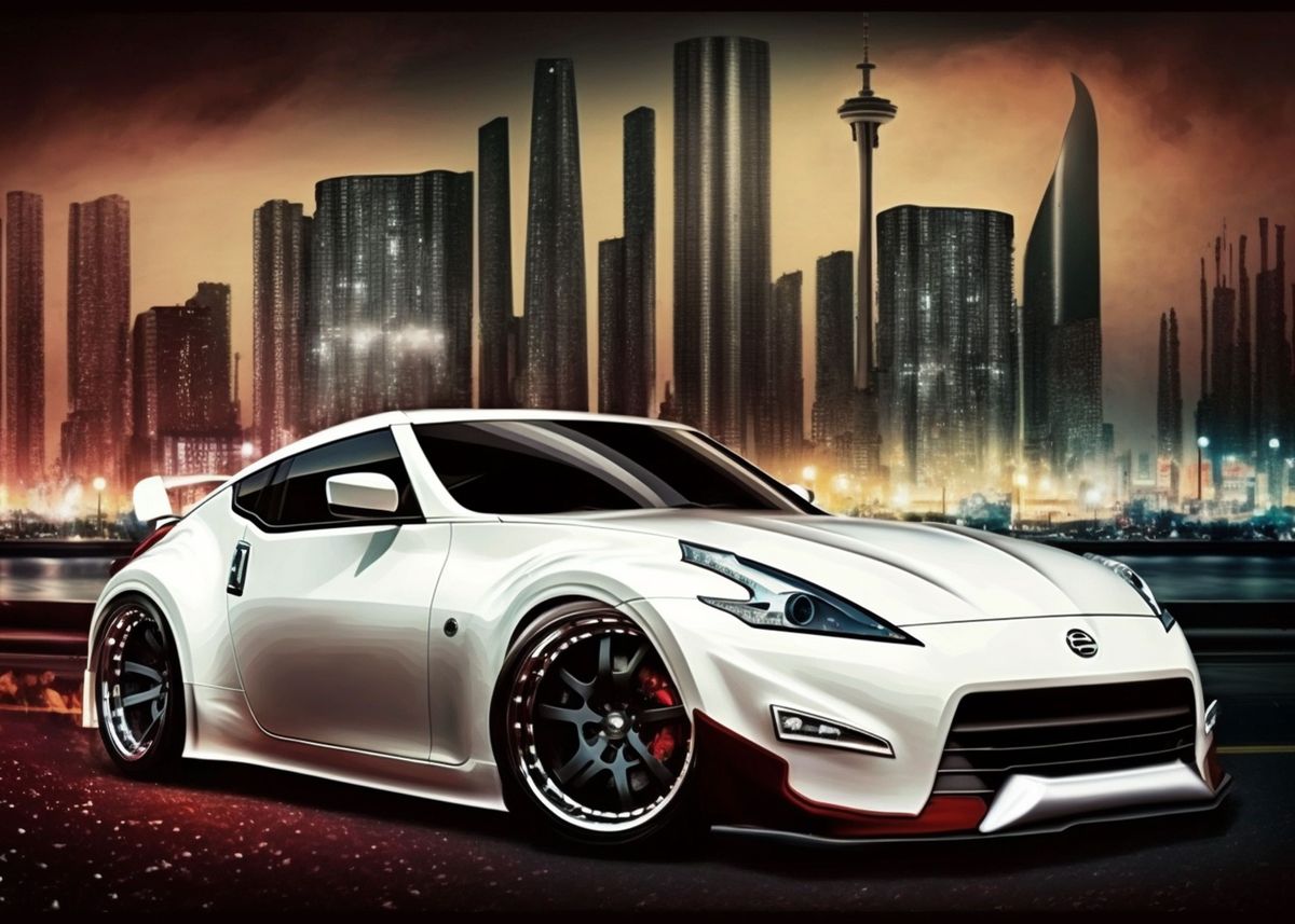 'Nissan 370Z Nismo' Poster by Zukato | Displate