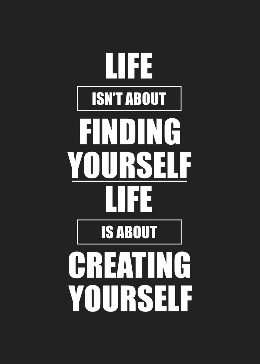 'finding yourself' Poster, picture, metal print, paint by Ratna Mutia ...