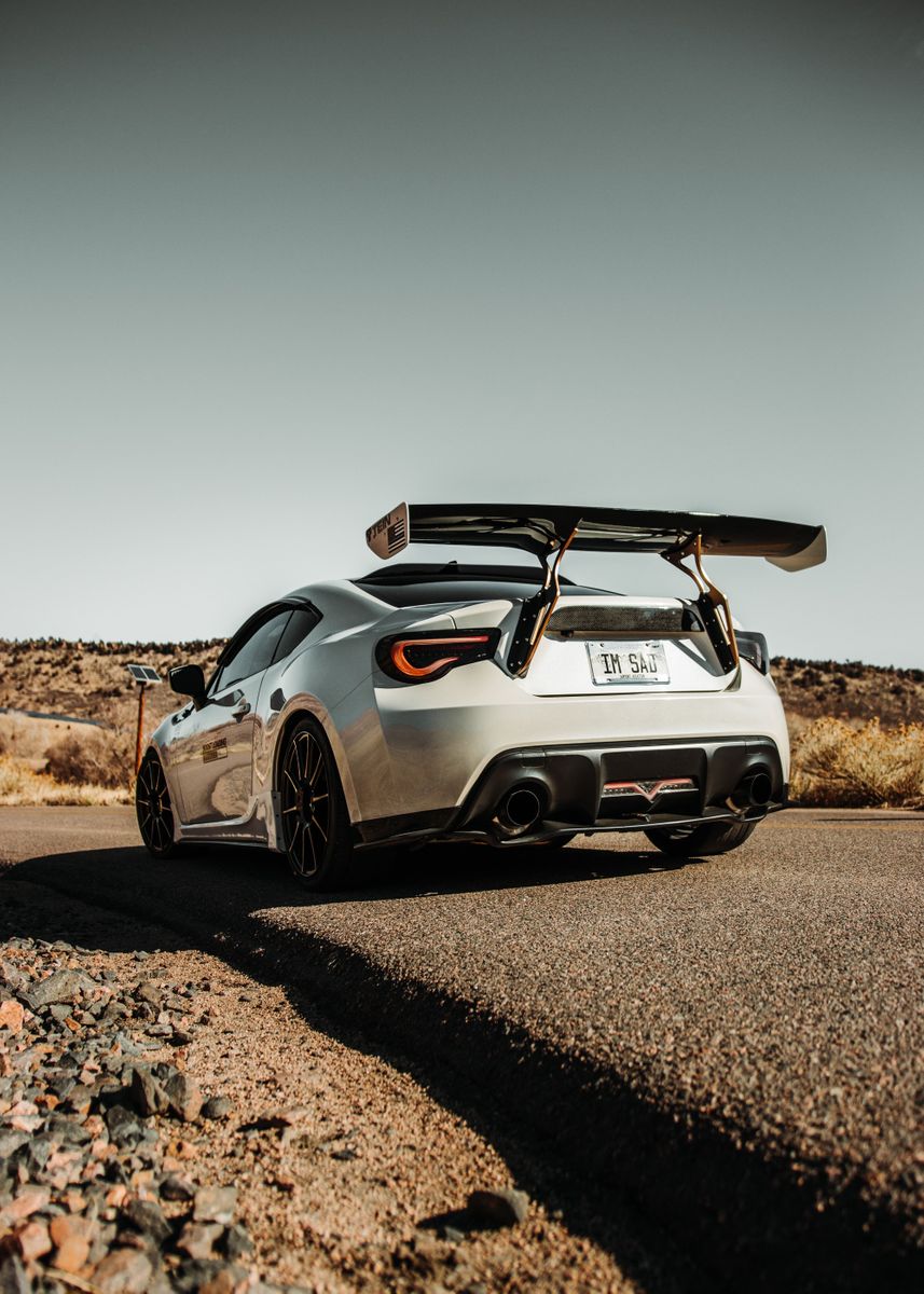 'toyota gt86' Poster, picture, metal print, paint by Supri GTR | Displate