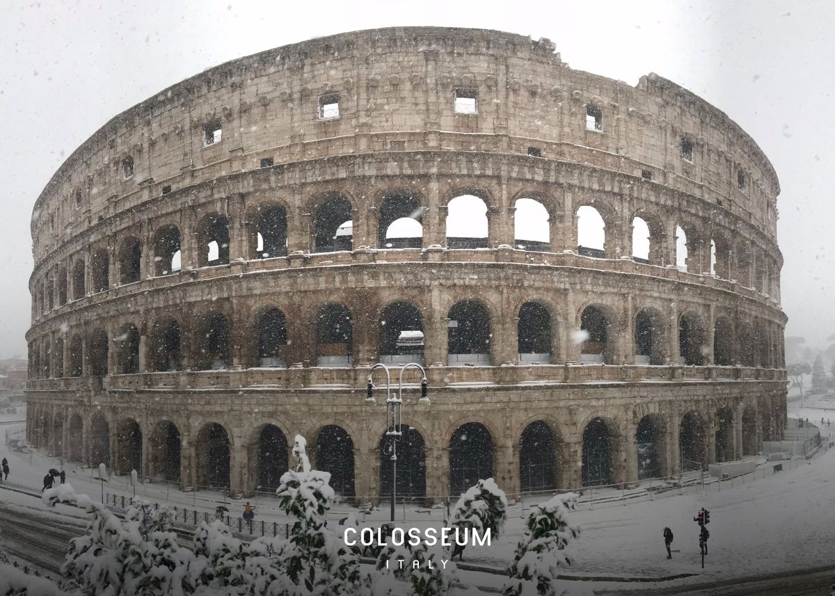 'Colosseum ' Poster by Famous City | Displate