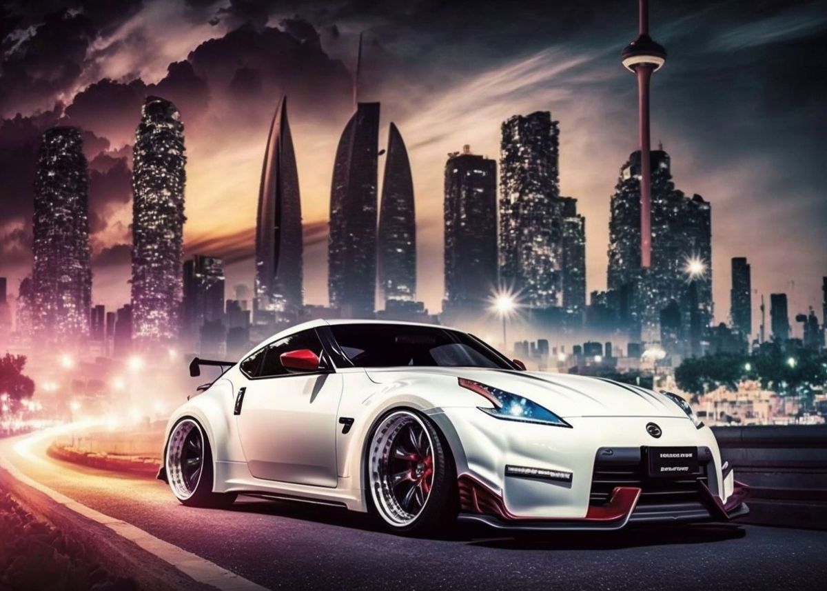 'Nissan 370Z Nismo' Poster by Zukato | Displate