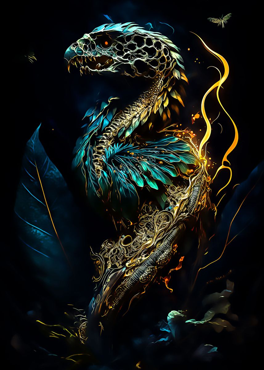 'Monster Bone' Poster by tani pino | Displate