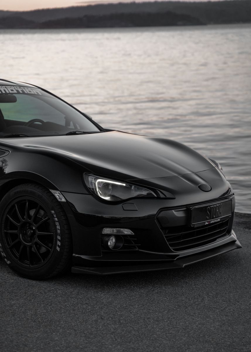 'toyota gt86' Poster, picture, metal print, paint by Supri GTR | Displate