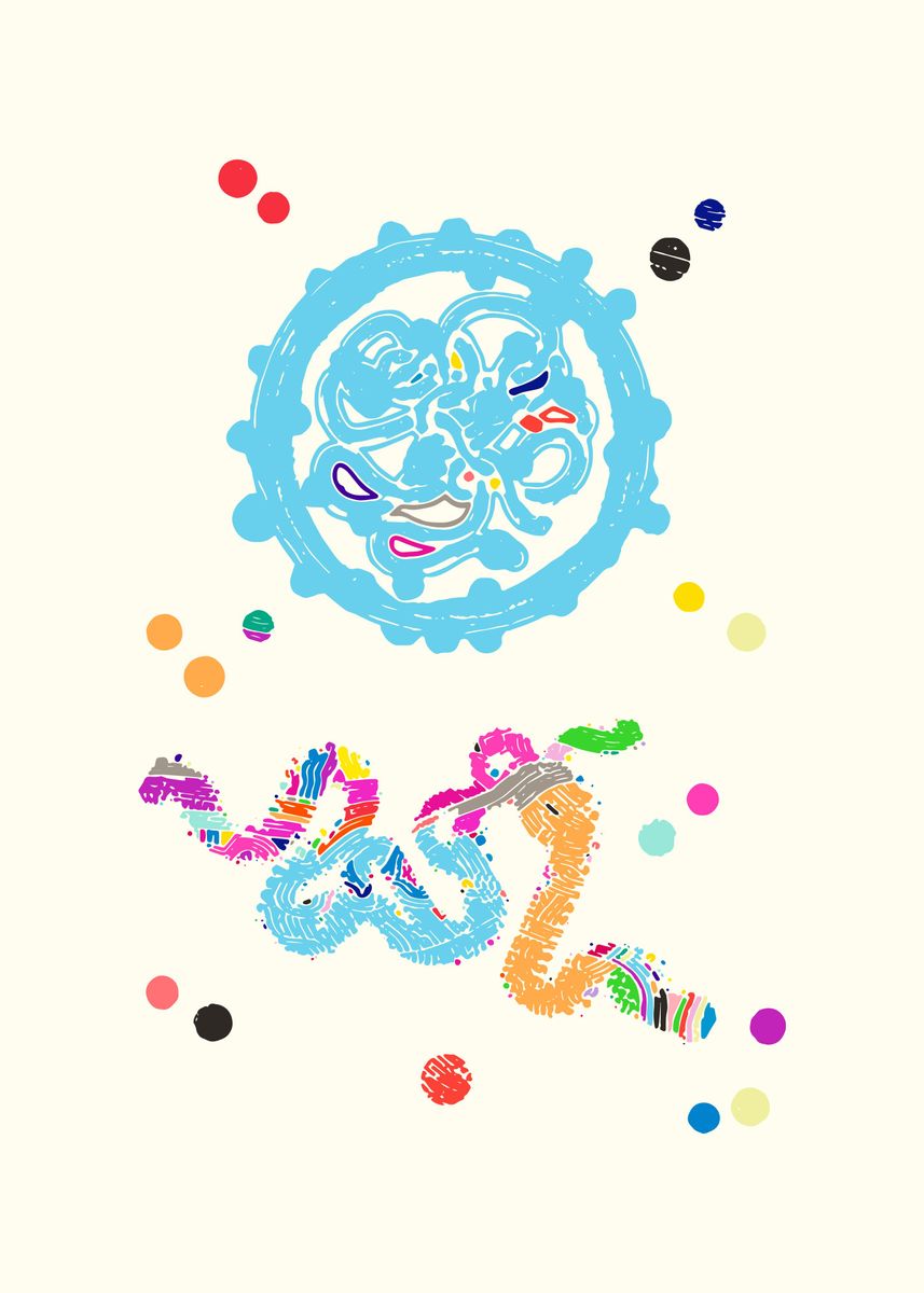 'Virus Cytology' Poster by Dutton Jerrell | Displate