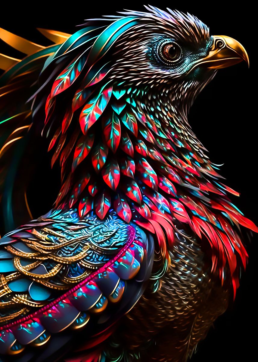 'Phoenix' Poster by minh doan | Displate