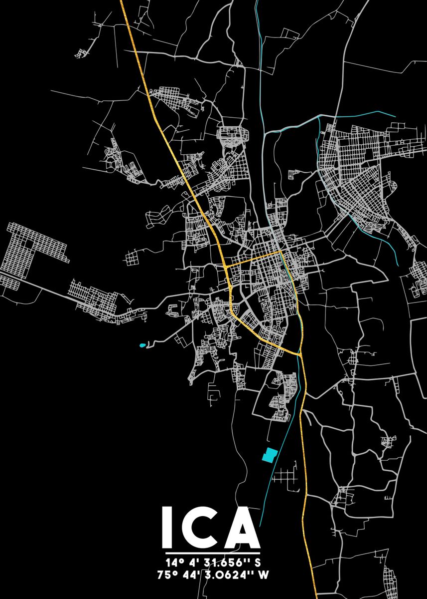 'Ica Peru' Poster, picture, metal print, paint by Clayborne Frank ...