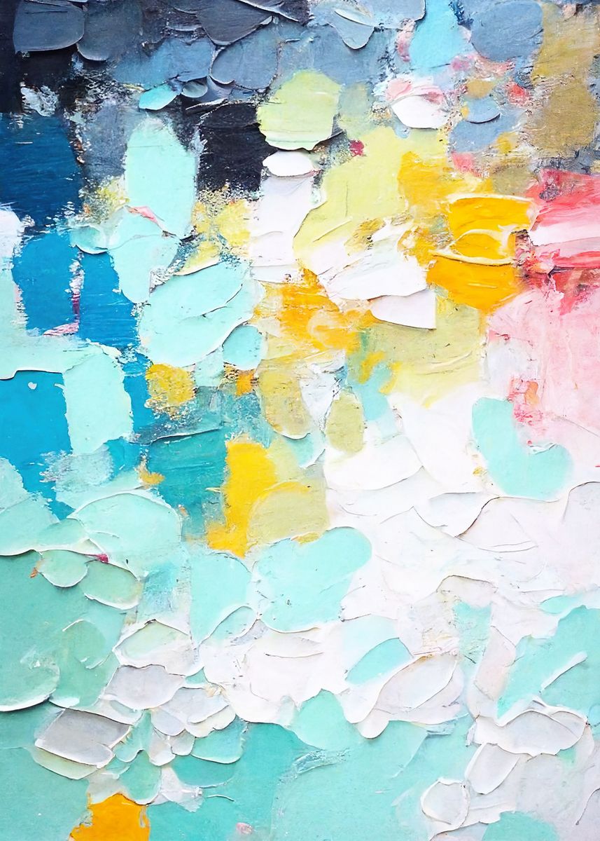 'Chromatic' Poster, picture, metal print, paint by Quasarai | Displate